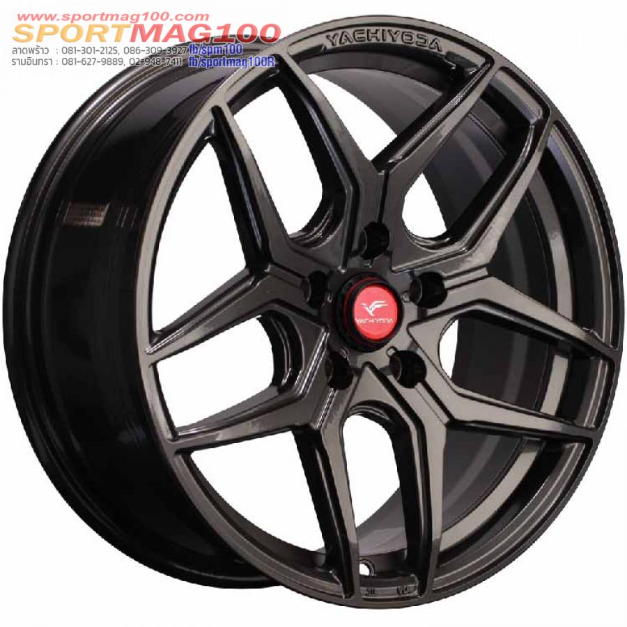 ล้อแม็ก รถเก๋ง 17 ล้อแม็ก Yachiyoda SX8 5รู114.3 ET35 สีเทา กว้าง7.5 ...