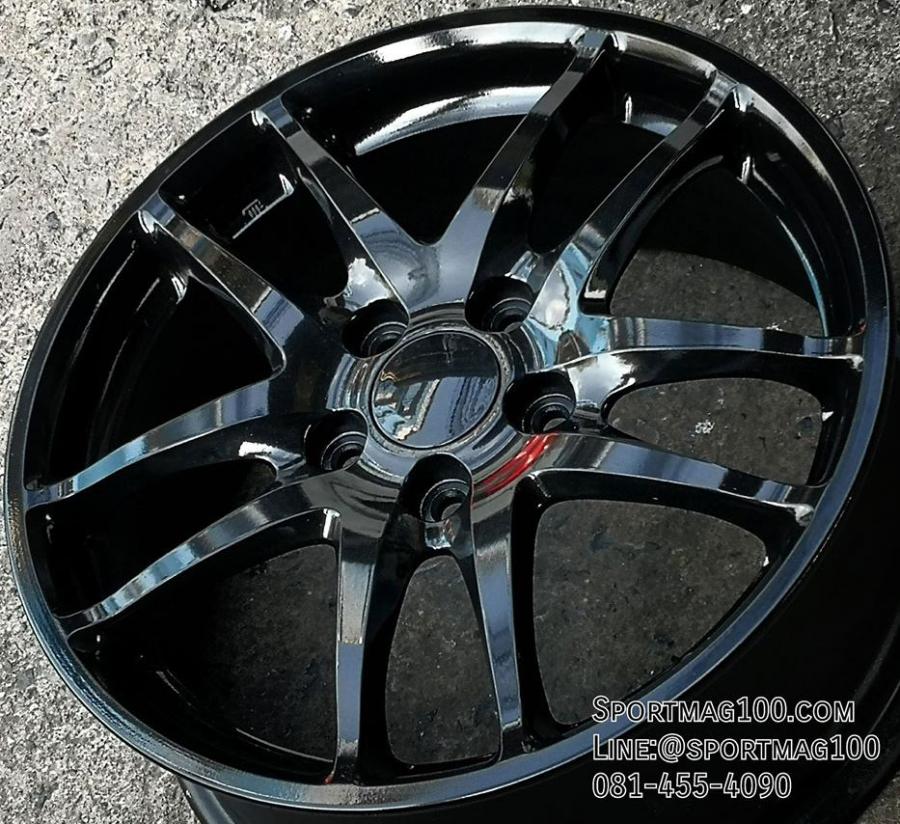 ล้อแม็ก รถเก๋ง 17 ล้อแม็กมือสองแท้ Honda DC5 5รู114 รมดำ 7-17นิ้ว ...