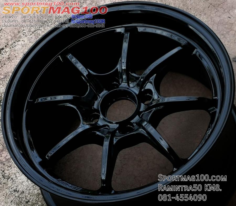 ล้อแม็ก รถเก๋ง 15 ล้อแม็กมือสอง Lenso PdV 4รู100 ET32 ดำแวว 7-15นิ้ว ...