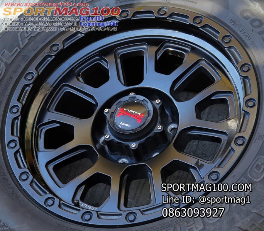 ล้อแม็ก กระบะ 18 ล้อแม็กมือสองแท้ Lenso MAX X12 6รู139 ดำด้าน 9-18นิ้ว ...