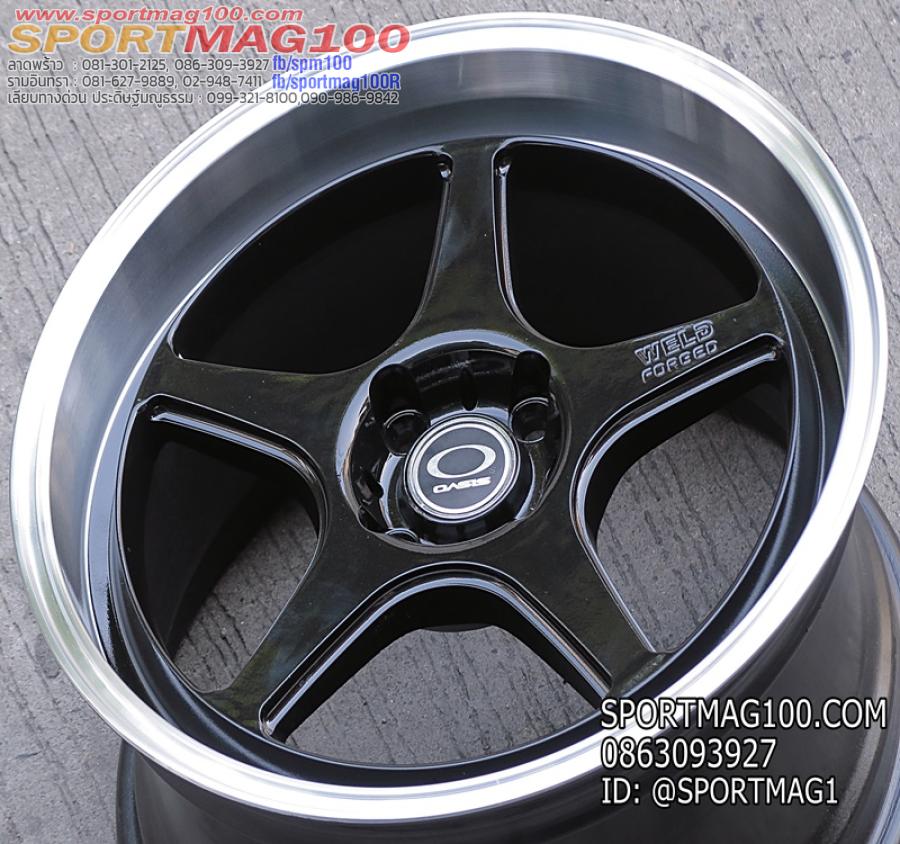 ล้อแม็ก รถเก๋ง 17 ล้อแม็กมือสอง Weld forged 4รู100 ดำขอบเงา F7.5 R8.5 -17นิ้ว(ลาดพร้าว) ล้อ ...